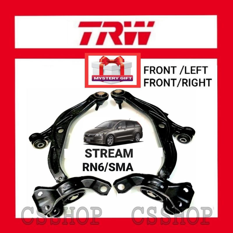 EL HONDA STREAM RN6 , SMA LOWER ARM FRONT LEFT AND RIGHT ORIGINAL LOWER ...