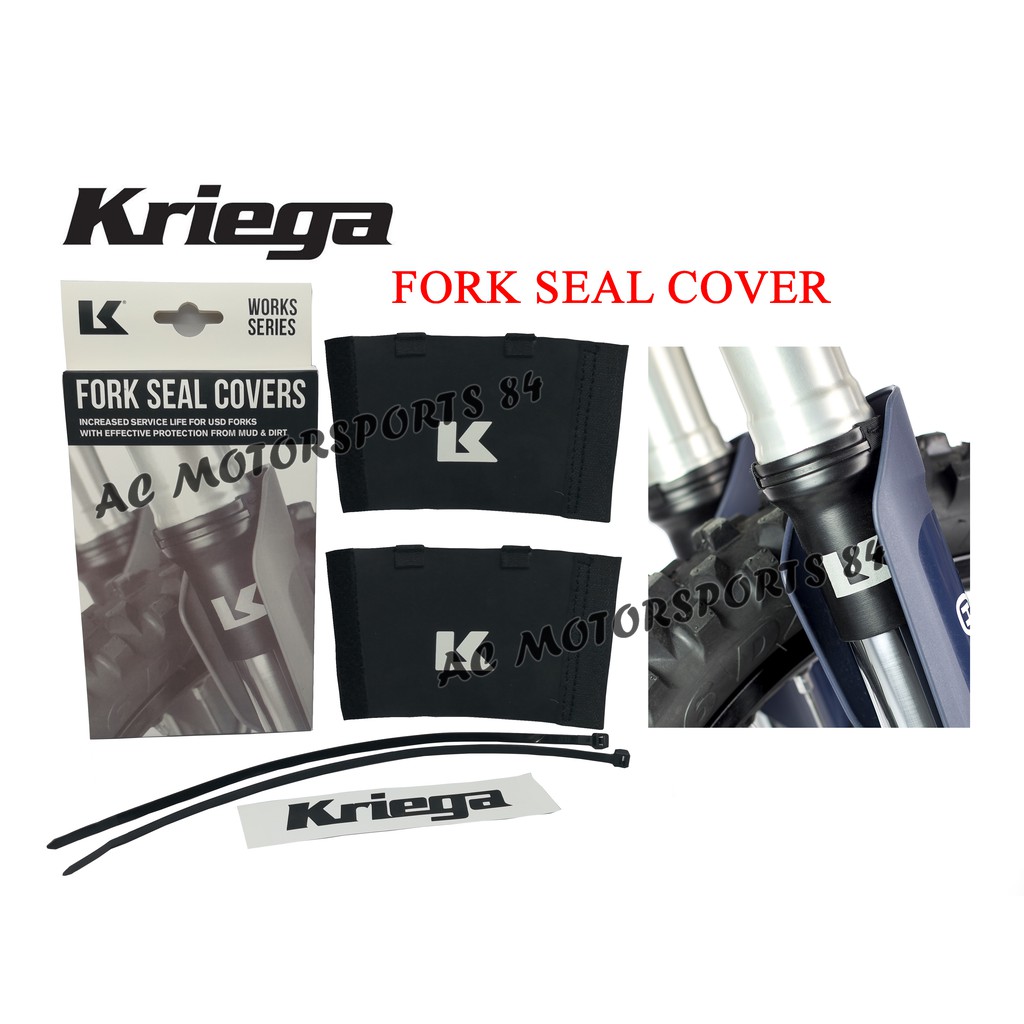 Fork Seal Cover Kriega USD Fork Protection R15 MT15 R25 Z8 Z9 Ninja ...