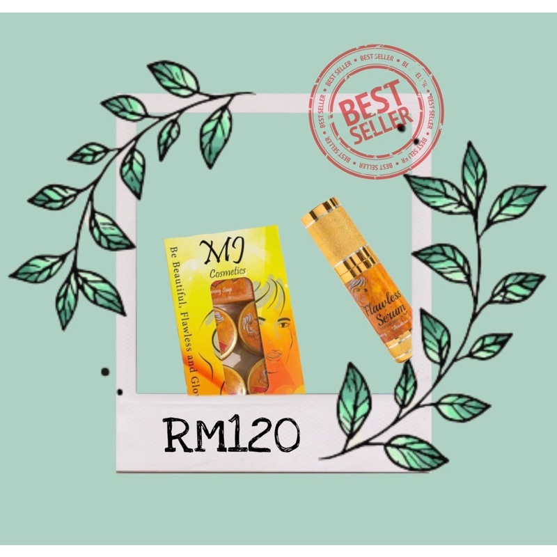 MJ cosmetics Combo set 5in1 & Serum | Shopee Malaysia