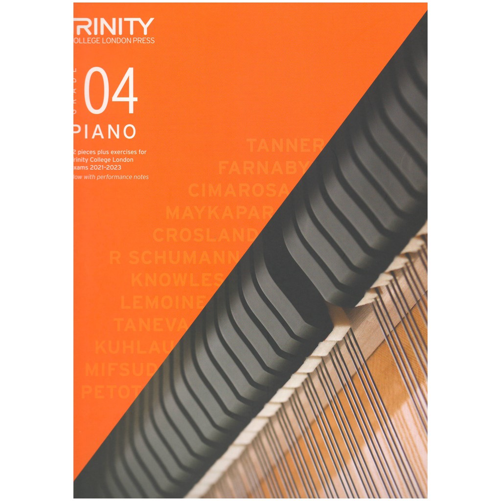 TRINITY Grade 4 Piano Pieces -2021-2023 | Shopee Malaysia