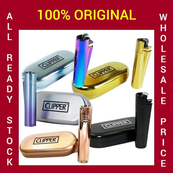Clipper Metal Lighter Refillable/Clipper Jetflame Torch Lighter, 1 pc ...