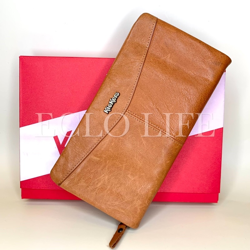 Kickers Long Wallet Leather 100% Original Genuine Leather [83886 ...
