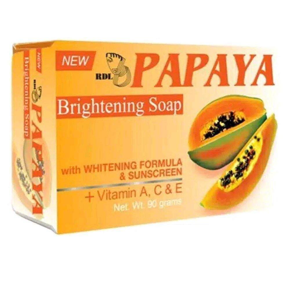 Multi purpose fancy soap papaya extract whitening soap 135g | Shopee Malaysia