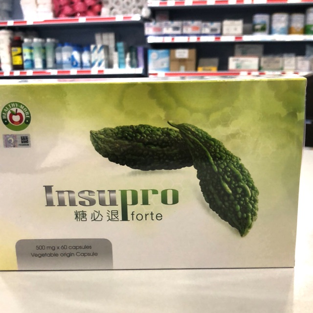 Insupro forte 糖必退 500mg (60’s) vegetable capsules | Shopee Malaysia