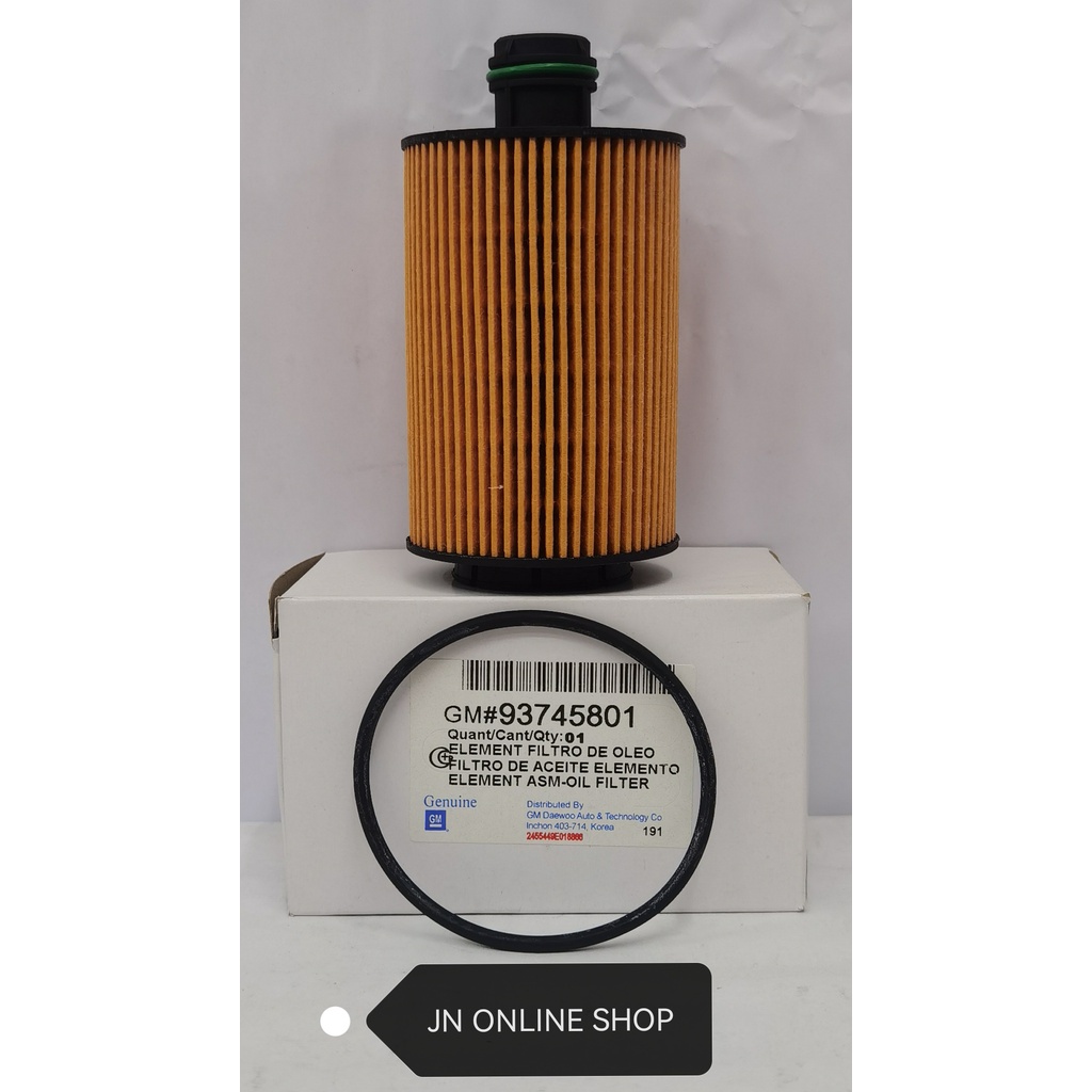 Oil Filter (Chevrolet Oem) for Chevrolet Captiva 2.0 2012 Year | Shopee ...