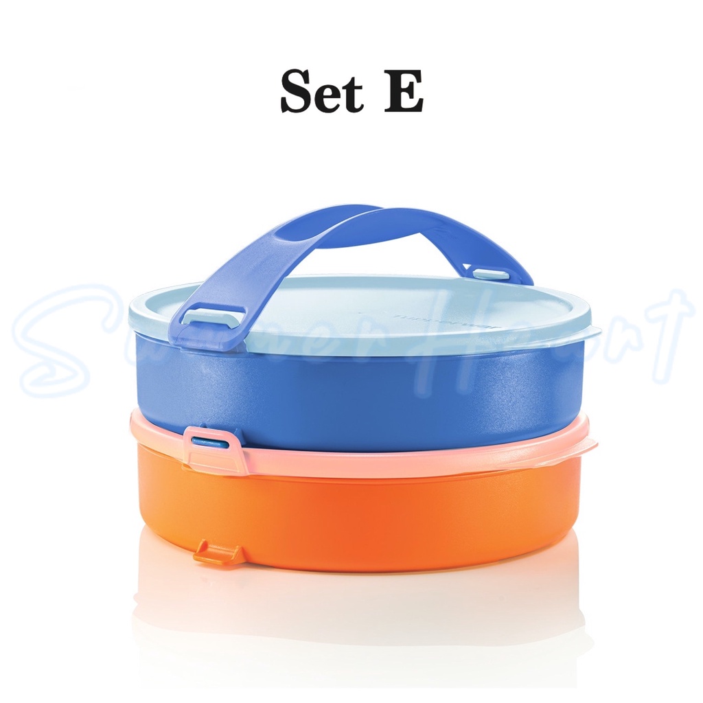 Tupperware Click To Go Rectangular 900ml / Round 880ml | Shopee Malaysia