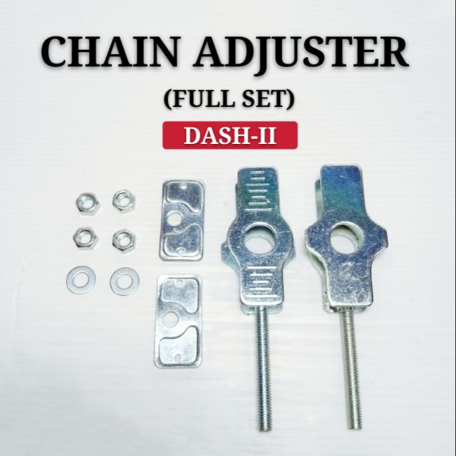 DASH-II⭐️CHAIN ADJUSTER PLATE (Full Set) | Shopee Malaysia