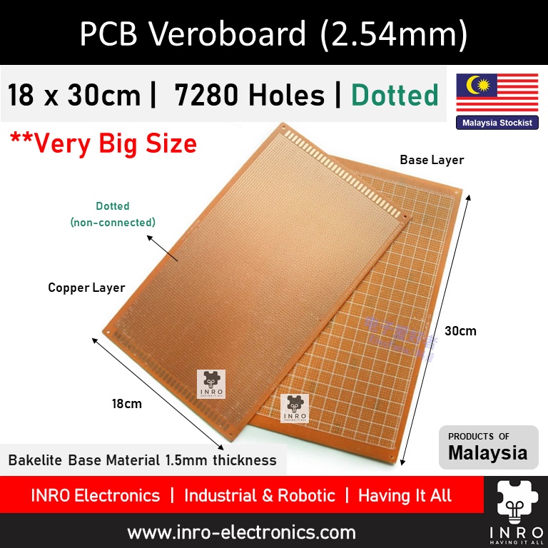 DOT PCB, Veroboard, Printed Circuit Board, Project Board, Prototyping ...