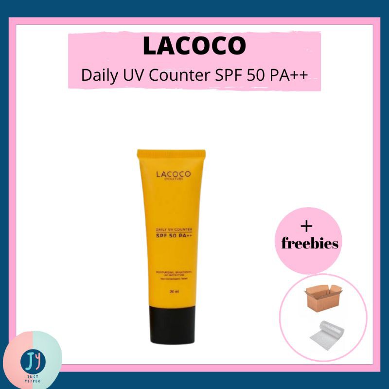 Lacoco Daily UV Counter SPF 50 PA++ Indonesia | Shopee Malaysia