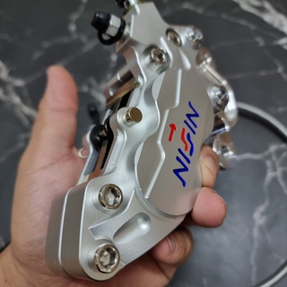 Y15/Y16/RS150/RSX150/XMAX/NVX/125Z/LC135/R25/NMAX NISSIN 4POT P4 M3 CALIPER FRONT REAR 2POT P34 ...