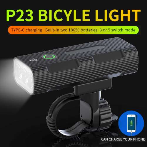 P23 Ultra Bright Bicycle light, Mountain bike, Led light, cycling light ...
