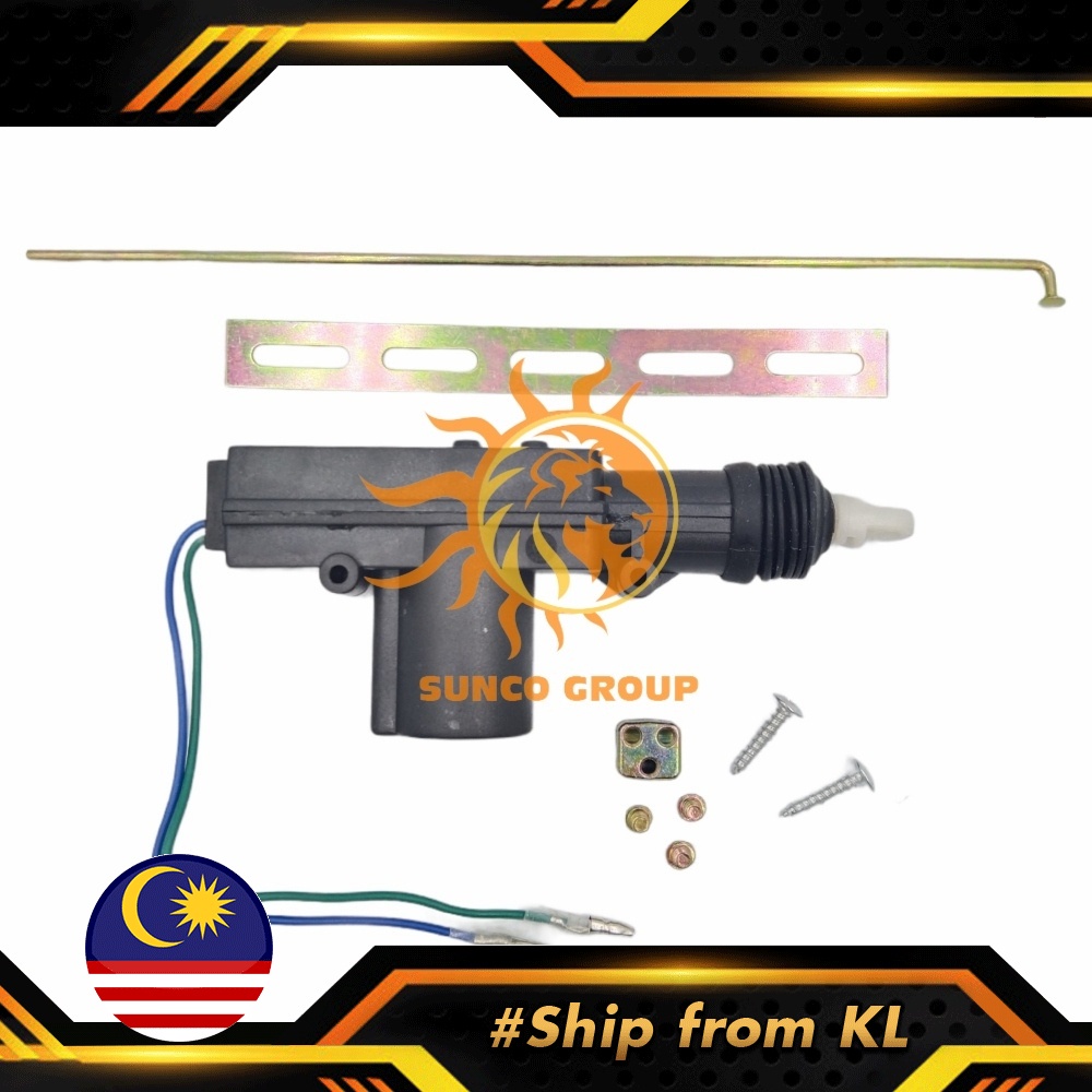 Car Central Locking System 2/5 Wire Automatic Power Door Lock Actuator ...