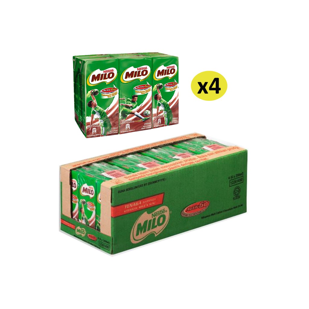 NESTLE MILO Activ-Go UHT (200ml x 24 Packs) | Shopee Malaysia