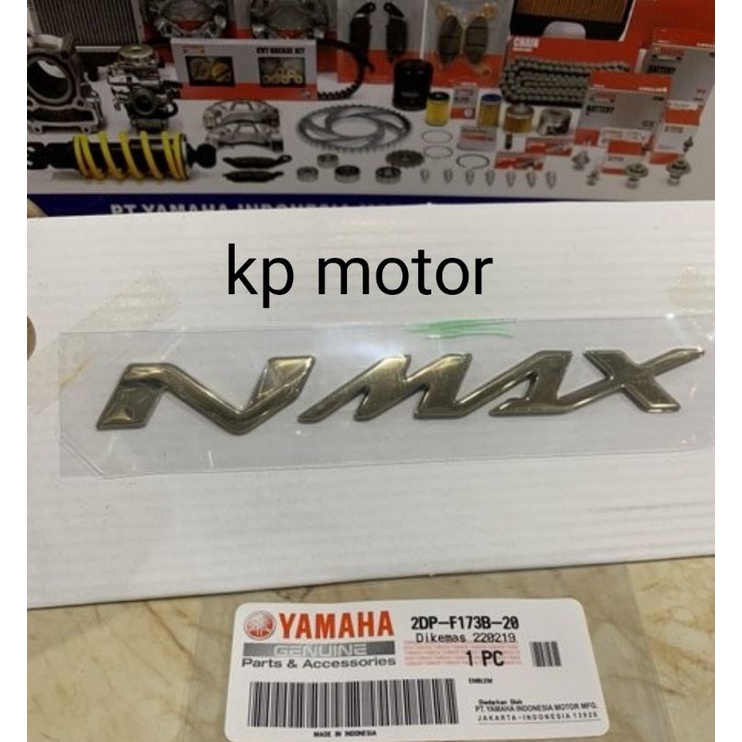 Nmax Gold logo Writing Emblems / Right Left Original | Shopee Malaysia