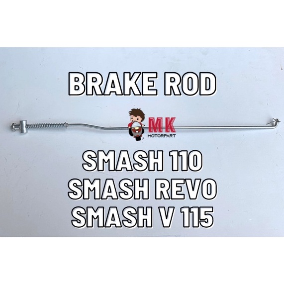 BRAKE ROD Suzuki SMASH / Smash Revo / Smash V 115 Brek Rod Set Smash110 ...