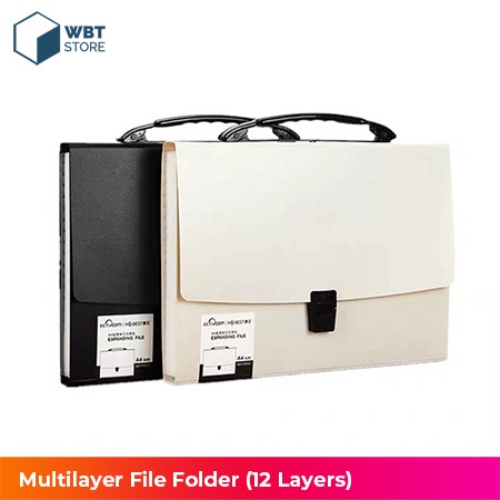 Multilayer File Folder - 12 Layer Document Organizing Folder | Shopee ...