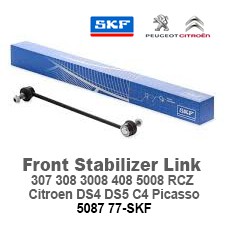 SKF Front Stabilizer Link [508777-SKF] - Peugeot 307 308 3008 408 5008 ...