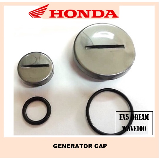 HONDA EX5 DREAM GENERATOR CAP ASSY WAVE100 MAGNET NUT SMALL COVER NUT ...