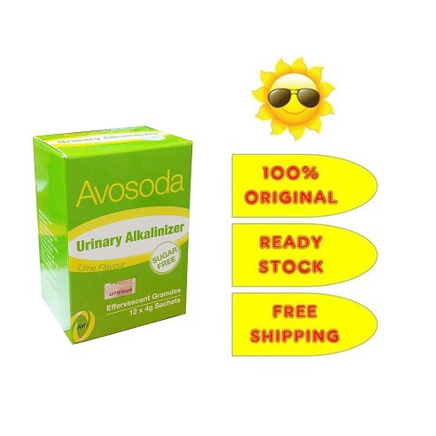 AVOSODA URINARY ALKALINIZER (12X4G) | Shopee Malaysia