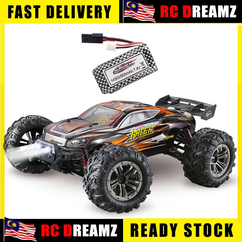 XLH 9136 RC Car rc 2.4G 1:16 1/16 Scale Racing Car Supersonic Off-Road ...