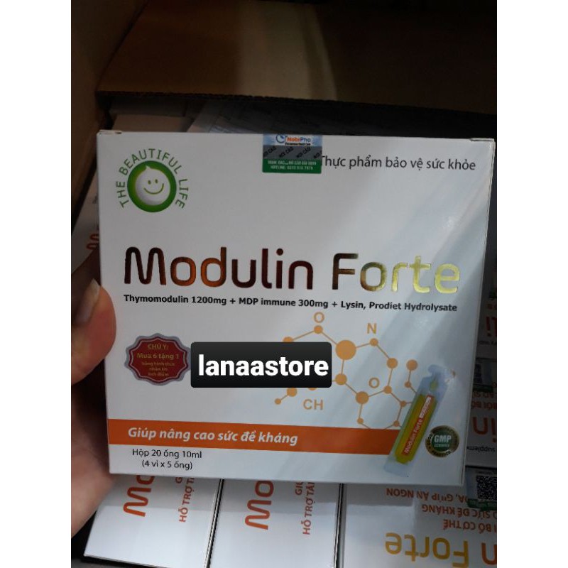 Increase resistance Modulin forte (buy 6 get 1 free by texting the code ...