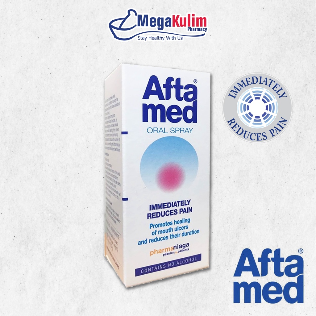 Aftamed Oral Spray 20mL | Shopee Malaysia