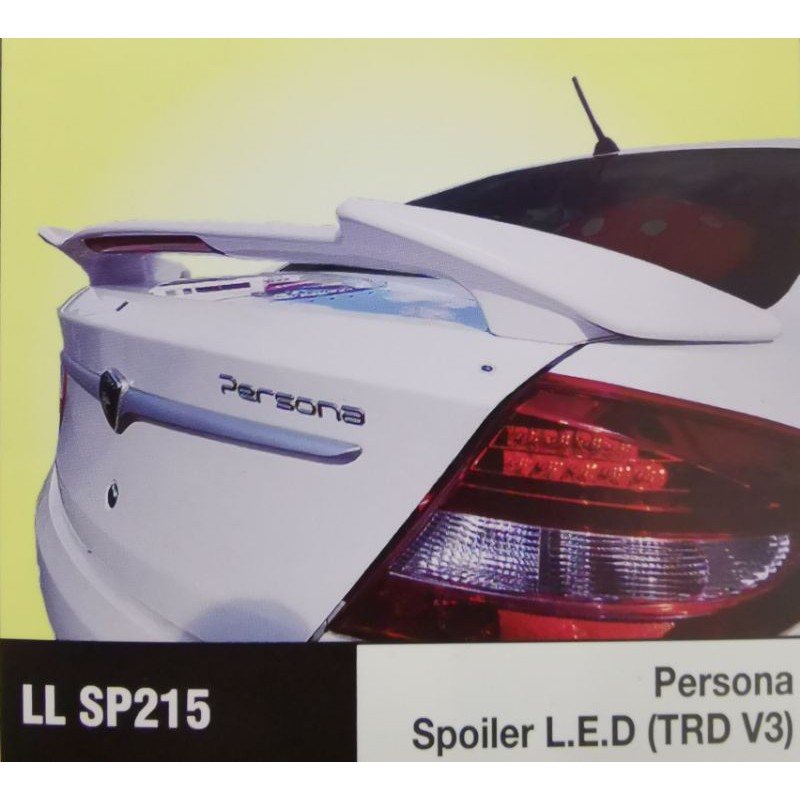Persona TRD V3 SP215 Spoiler With LED Light Fibreglass no paint ...