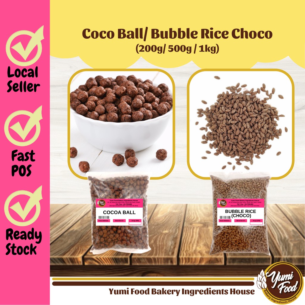 [READY STOCK] Coco Ball/ Bubble Rice Chocolate/ Choco | Shopee Malaysia
