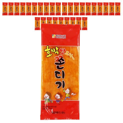 KoreaChoice Eco Food Pumpkin Matzoa Stickigi jjondeugi chewy jelly ...