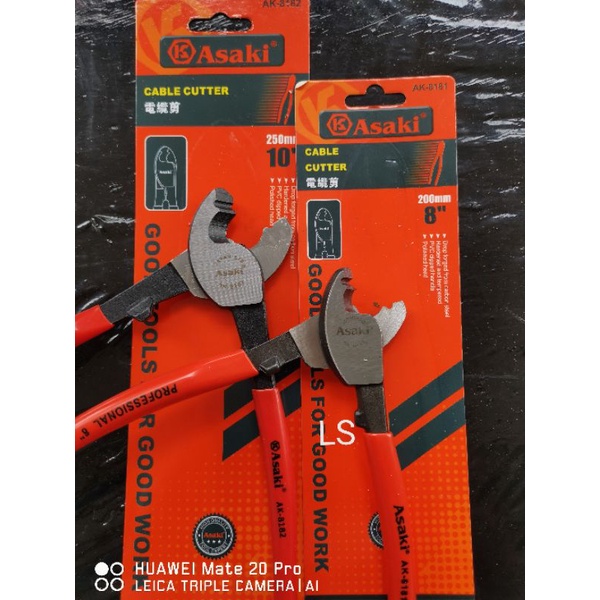 LS GEMILANG ASAKI 6'' 8'' 10'' CABLE CUTTER WIRE CUTTER HEAVY DUTY ...