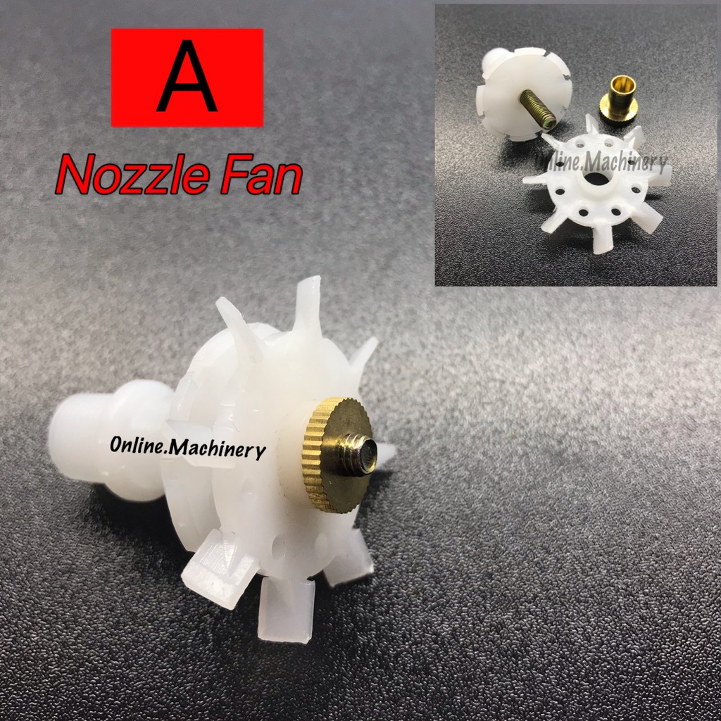 3wf-3A Nozzle Adjustable 60MM Kasei 3wf-11 3wf-3 v1800 Mesin Sembur Rancun Mist Blower Ogawa ...