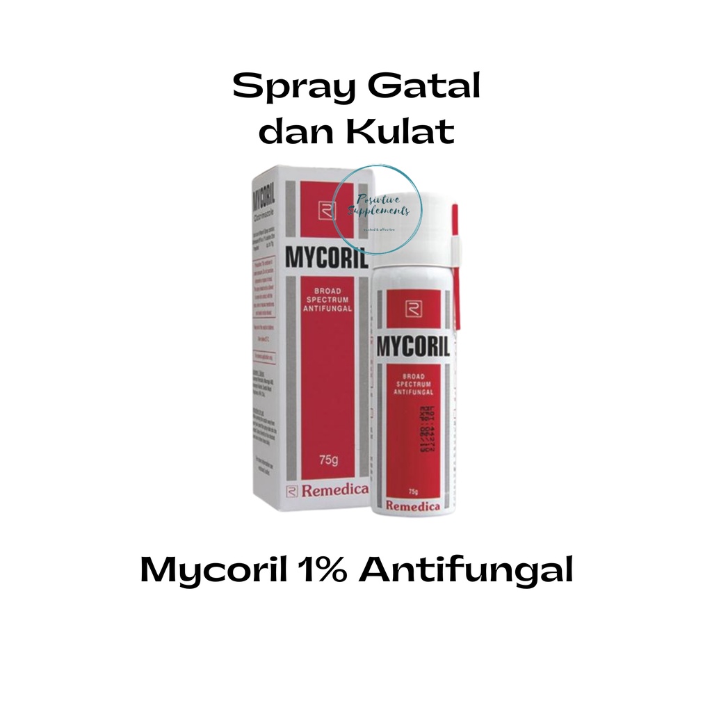 Mycoril Antifungal Spray 1% Clotrimazole Antikulat | Shopee Malaysia