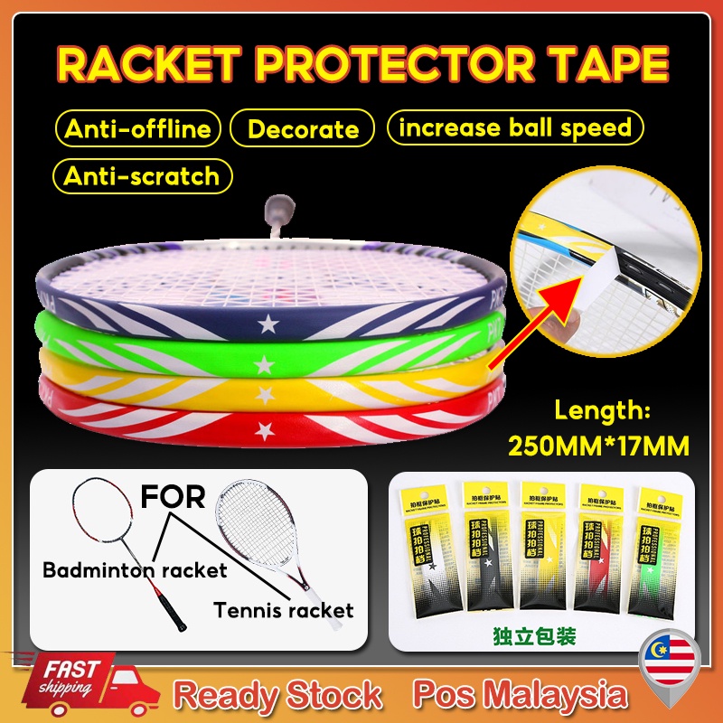 Badminton racket protector tape Badminton Racket Head Frame Protection ...