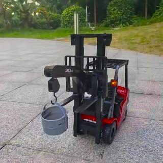 11CH Alloy 1:8 RC Forklift Remote Control 2.4Ghz RC Construction Truck ...