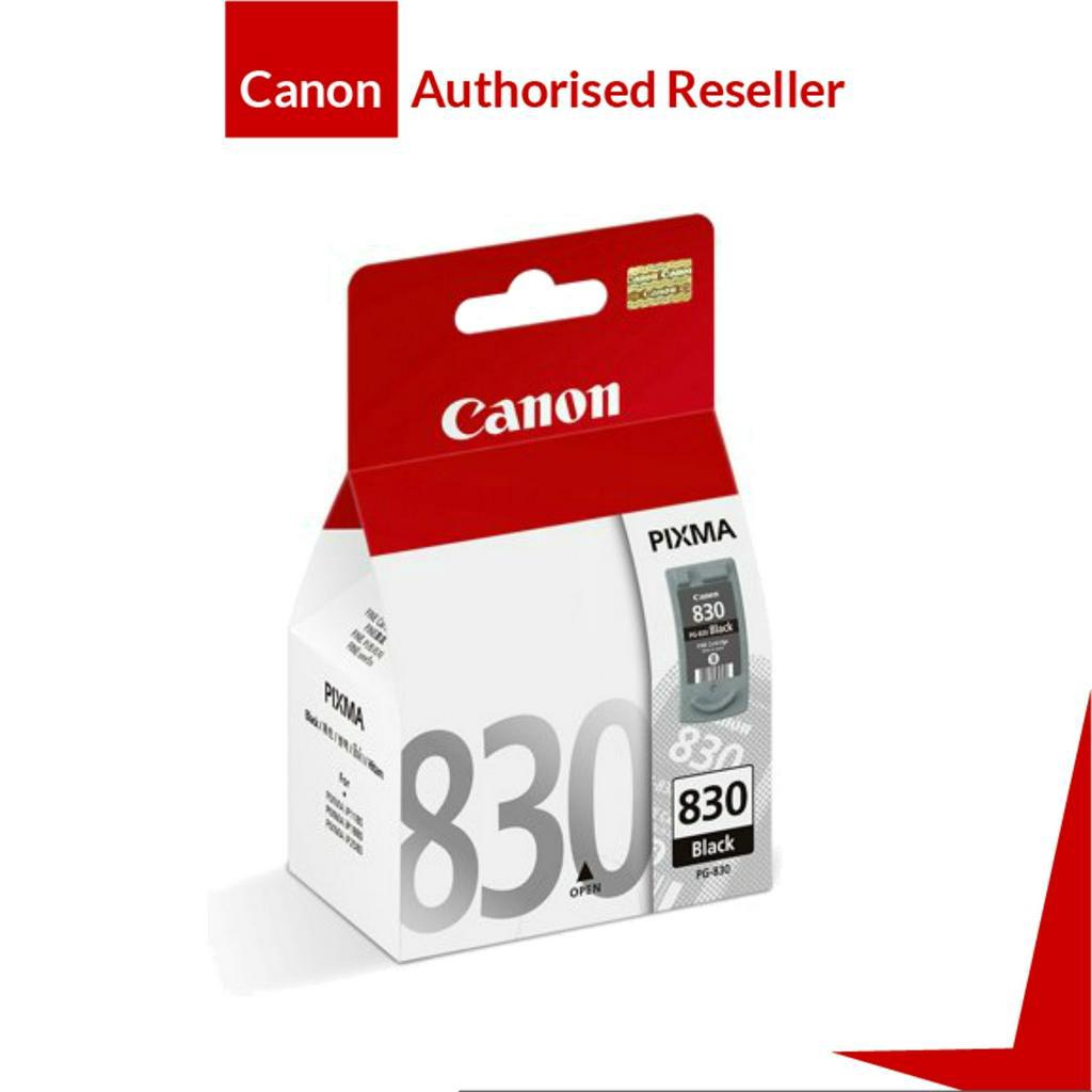 Canon PG-830 Pigment Black Cartridge for MP228/MP476/MX308 Printer ...