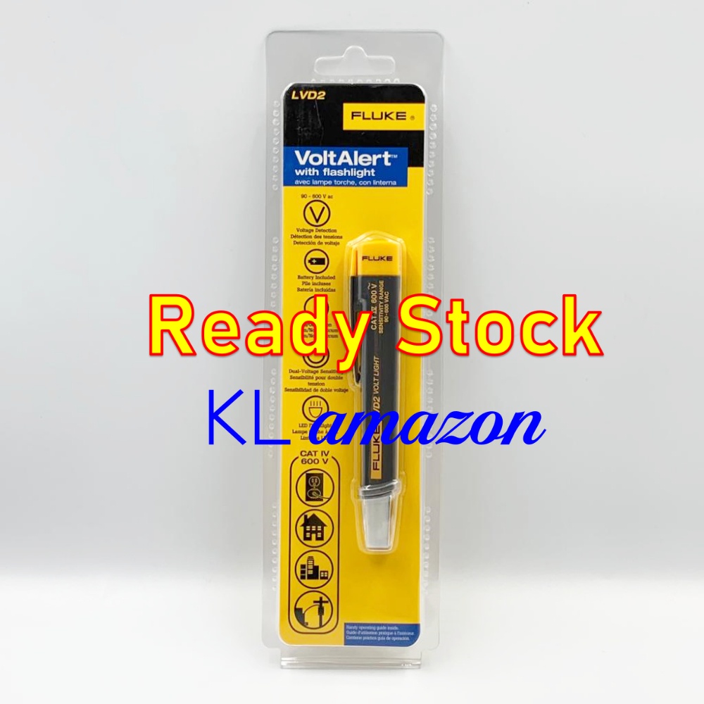 (100% ORIGINAL FLUKE! FAST DELIVERY) Fluke LVD2 Non-Contact Voltage ...
