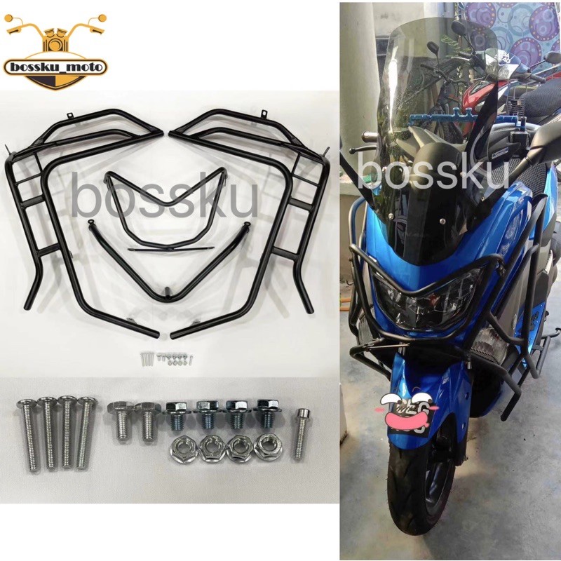 NMAX V1 ENGINE GUARD CRASH BAR BODY GUARD | Shopee Malaysia