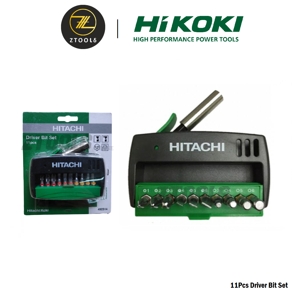 Screwdriver Bit Set Hikoki Hitachi 11pcs Driver Bit Screw bit 402314 ...