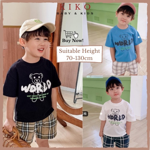 KIKO Boy Suit Kids Clothes Set Boy Shirt Kids Set Baby Clothes Boy ...
