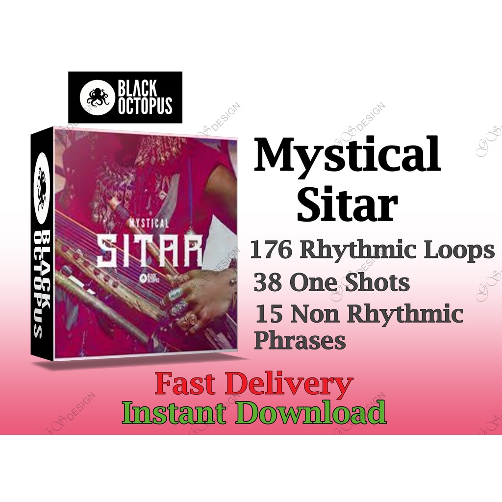 Mystical Sitar Samples Pack by Black Octopus Sound with 229 Loops & One ...