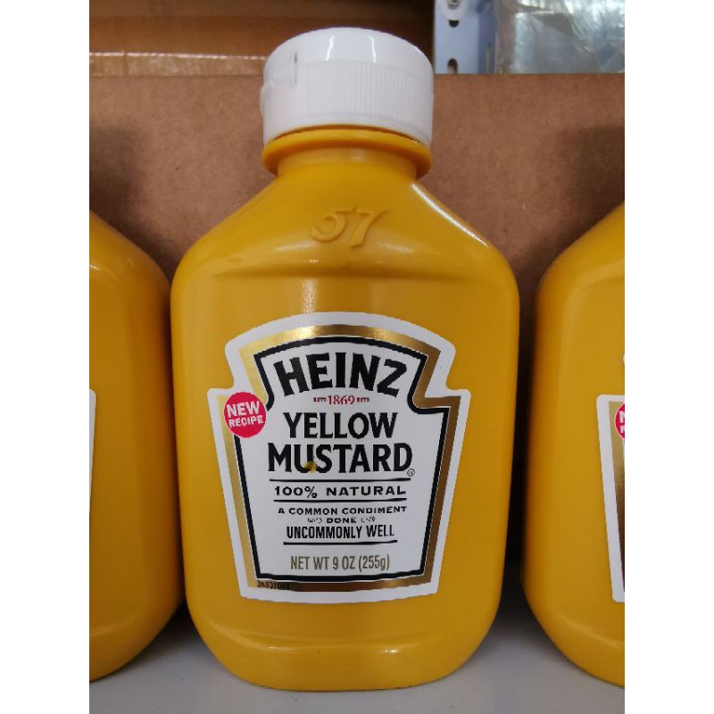 HEINZ YELLOW MUSTARD (9 OZ) | Shopee Malaysia