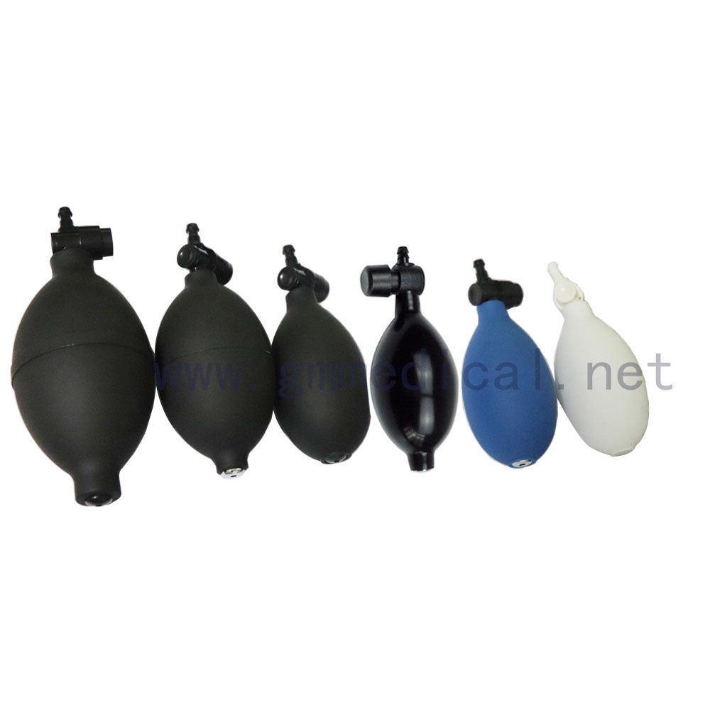 Manual Sphygmomanometer Latex/Pvc ball air inflatable bulb with plastic ...