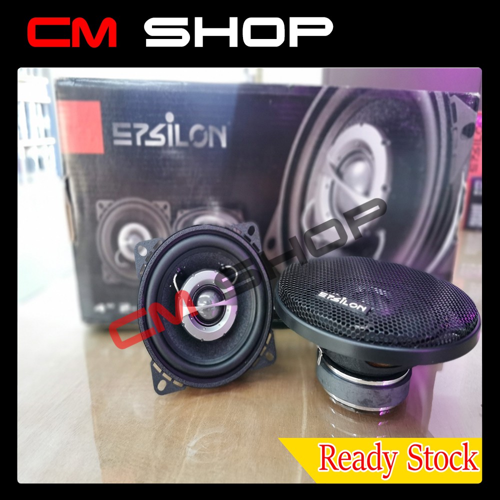 EPSILON EC-402W 4" 2-Way Coaxial Speaker 🎵 🎶 | Shopee Malaysia