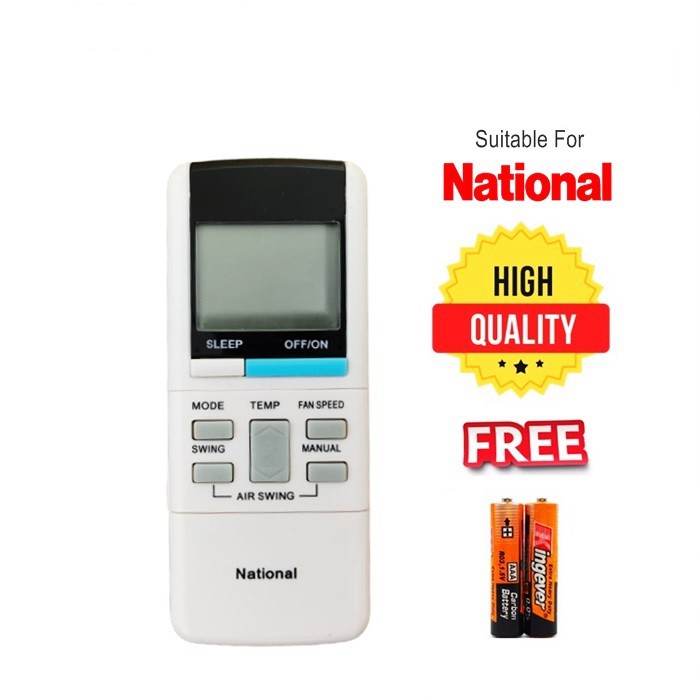 🌟READY STOCK🌟 National Air Conditioner Remote Control For Replacement ...