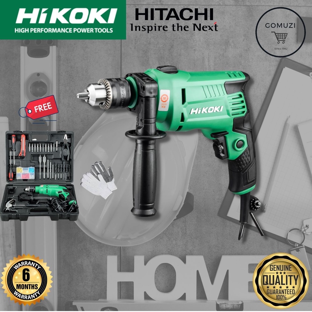 Impact Drill Hitachi | Hikoki DV13VST [Original] | Shopee Malaysia