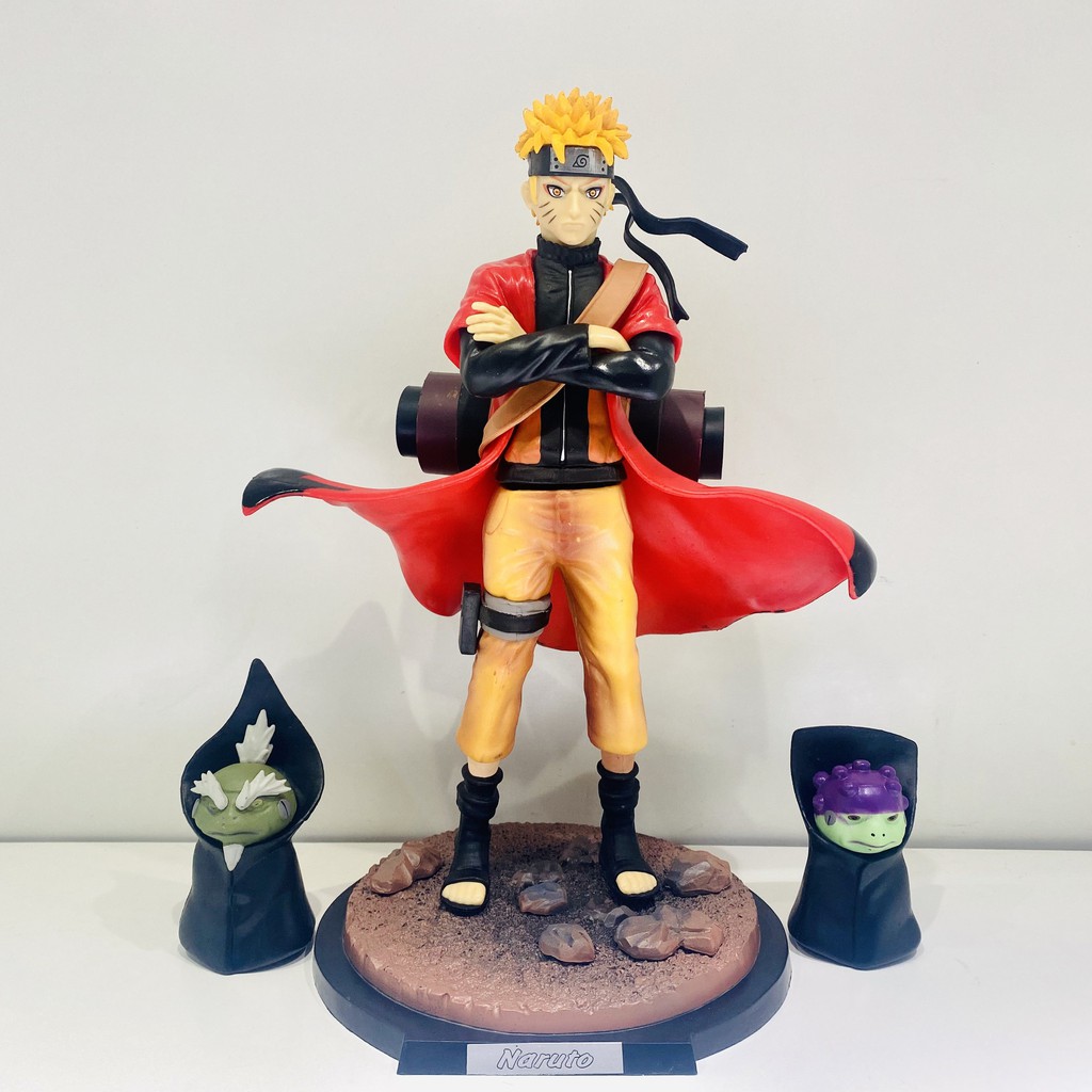 Uzumaki Naruto Model is 30cm tall. Konoha Hokage Jinchuriki Nine-Tails ...