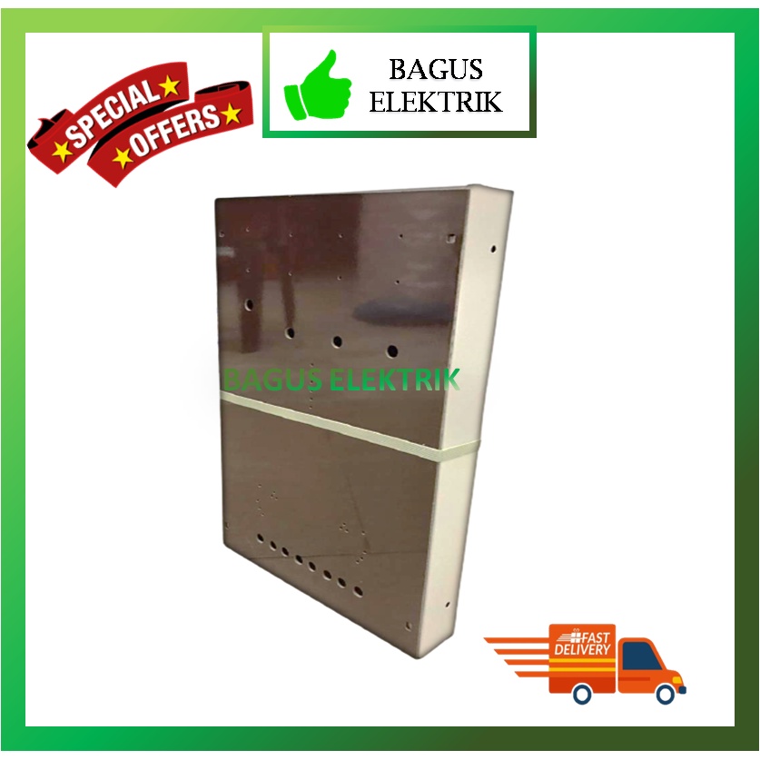 GEB 12'' X 19'' THREE PHASE KWH MTER BOARD 415V (FIBRE BOARD & STEEL ...