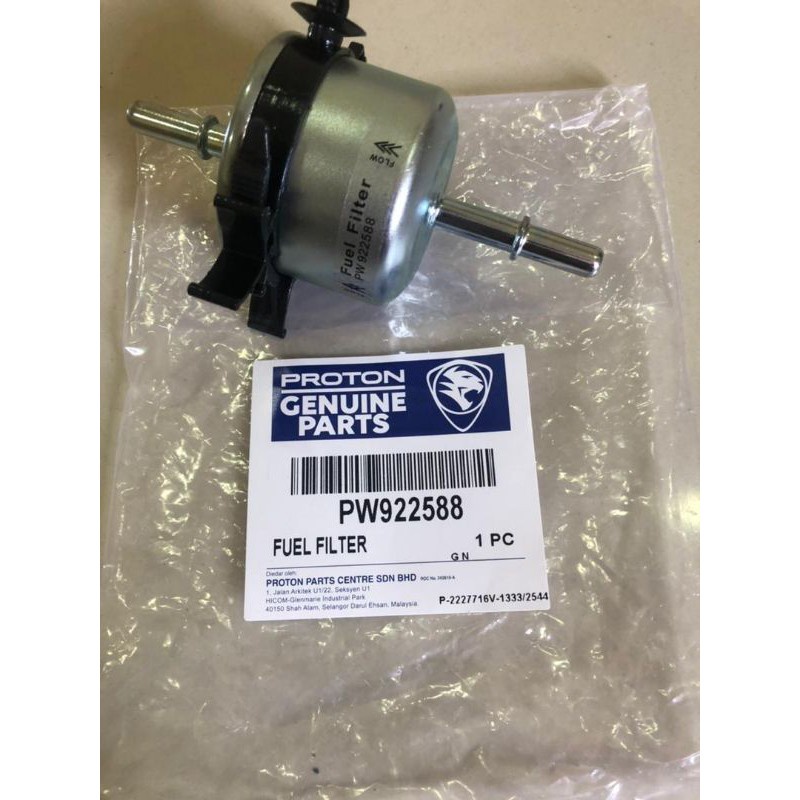 ORIGINAL PROTON GENUINE PERSONA VVT, ERTIGA & IRIZ FUEL FILTER PW922588 ...
