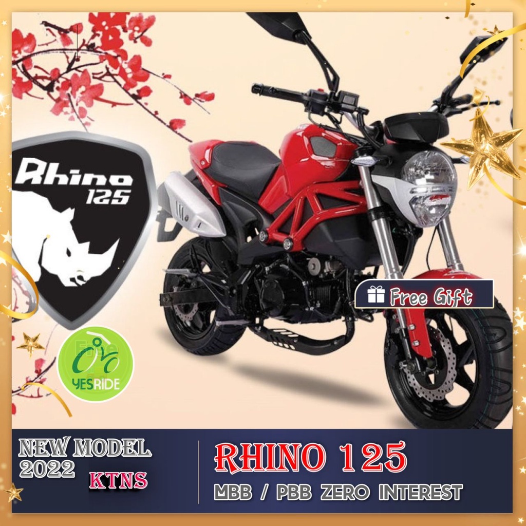 KTNS RHINO 125-motorcycle | Shopee Malaysia