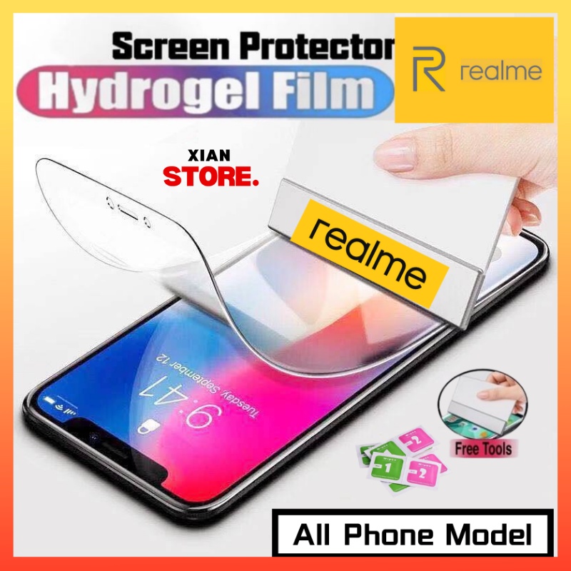 Hydrogel Screen Protector realme V15/V13 5G/V11 5G/V5 5G/U1/Narzo 30 ...